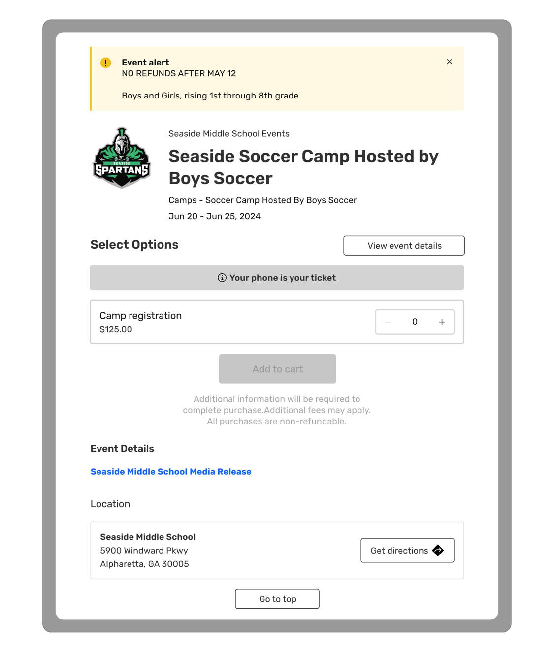 How GoFan Transforms High School Summer Camp Management